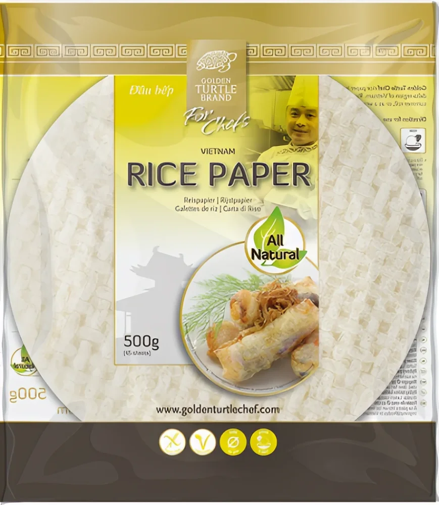 Rice Paper Round G.T.C: Perfect for Spring Rolls 500 g